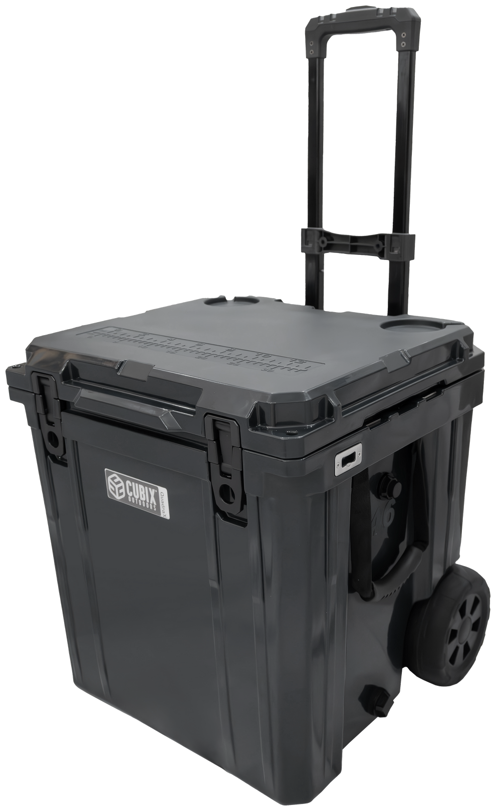 CLOSEOUT DEAL - 46-Quart Heavy Duty Wheeled Cooler-Gloss Black – Cubix ...